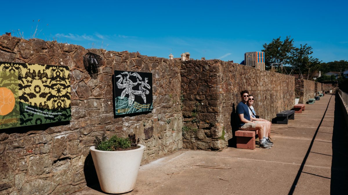 Riverside Walkway Revitalised | Sidmouth School Of Art