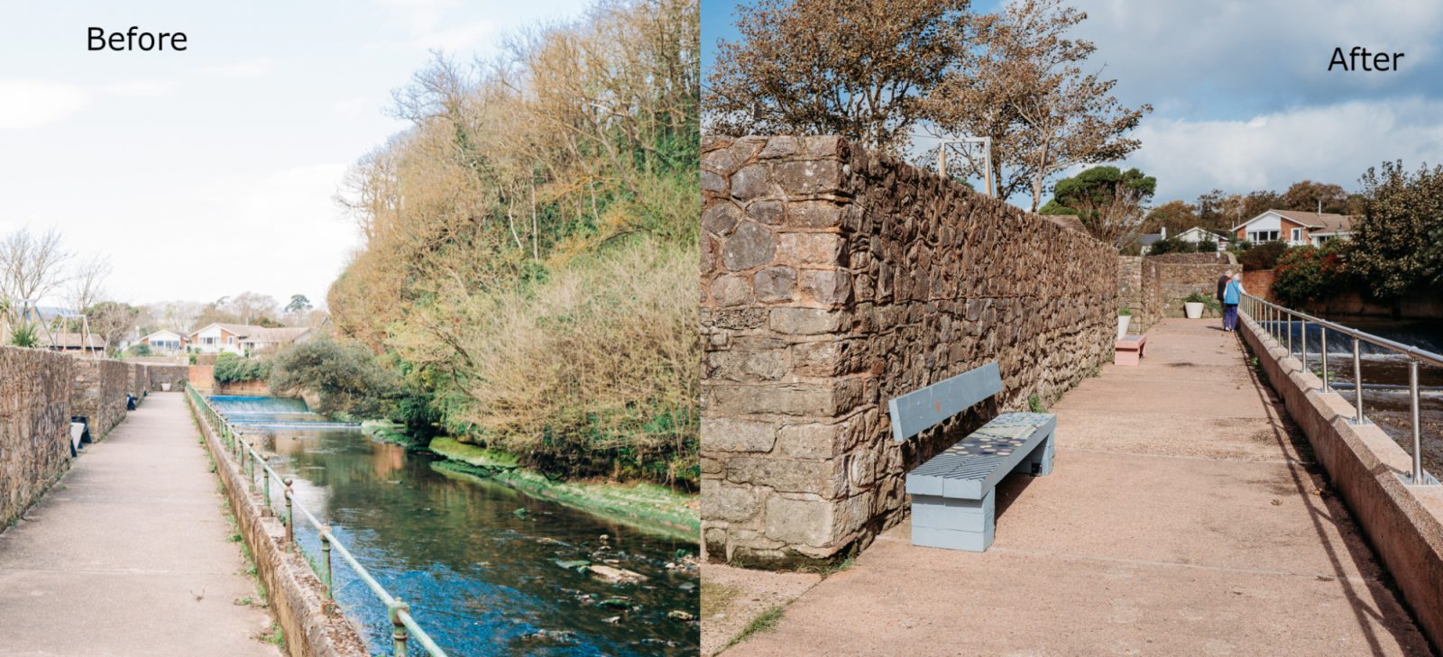 Riverside Walkway Revitalised | Sidmouth School Of Art