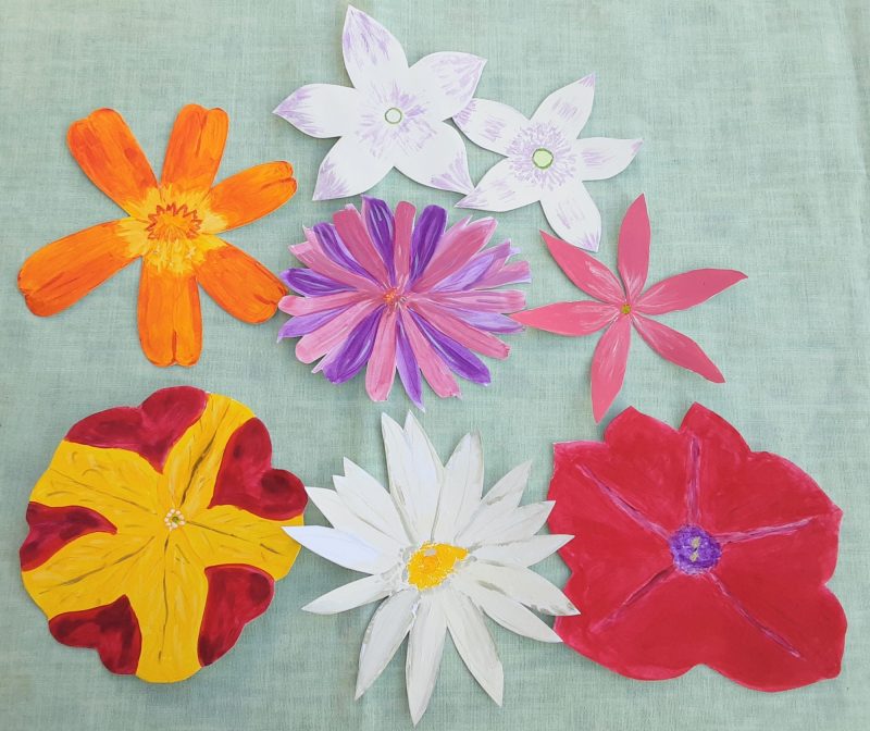 The Million Flowers Community Art Project | Sidmouth School Of Art